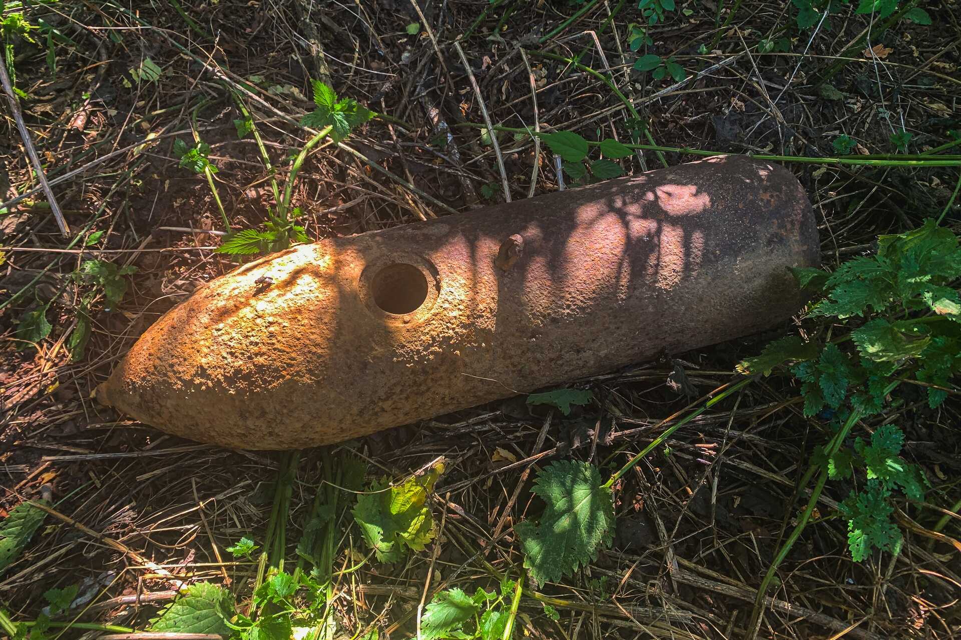 Bombát talált egy kisgyerek Szombathely külterületén