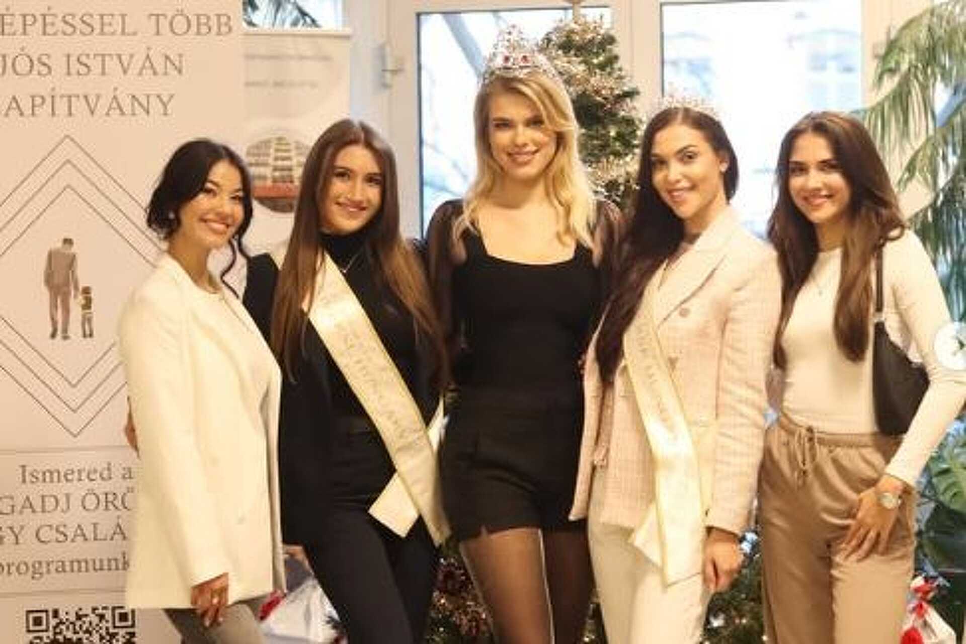 Kórházban jótékonykodott a szombathelyi szépségkirálynő