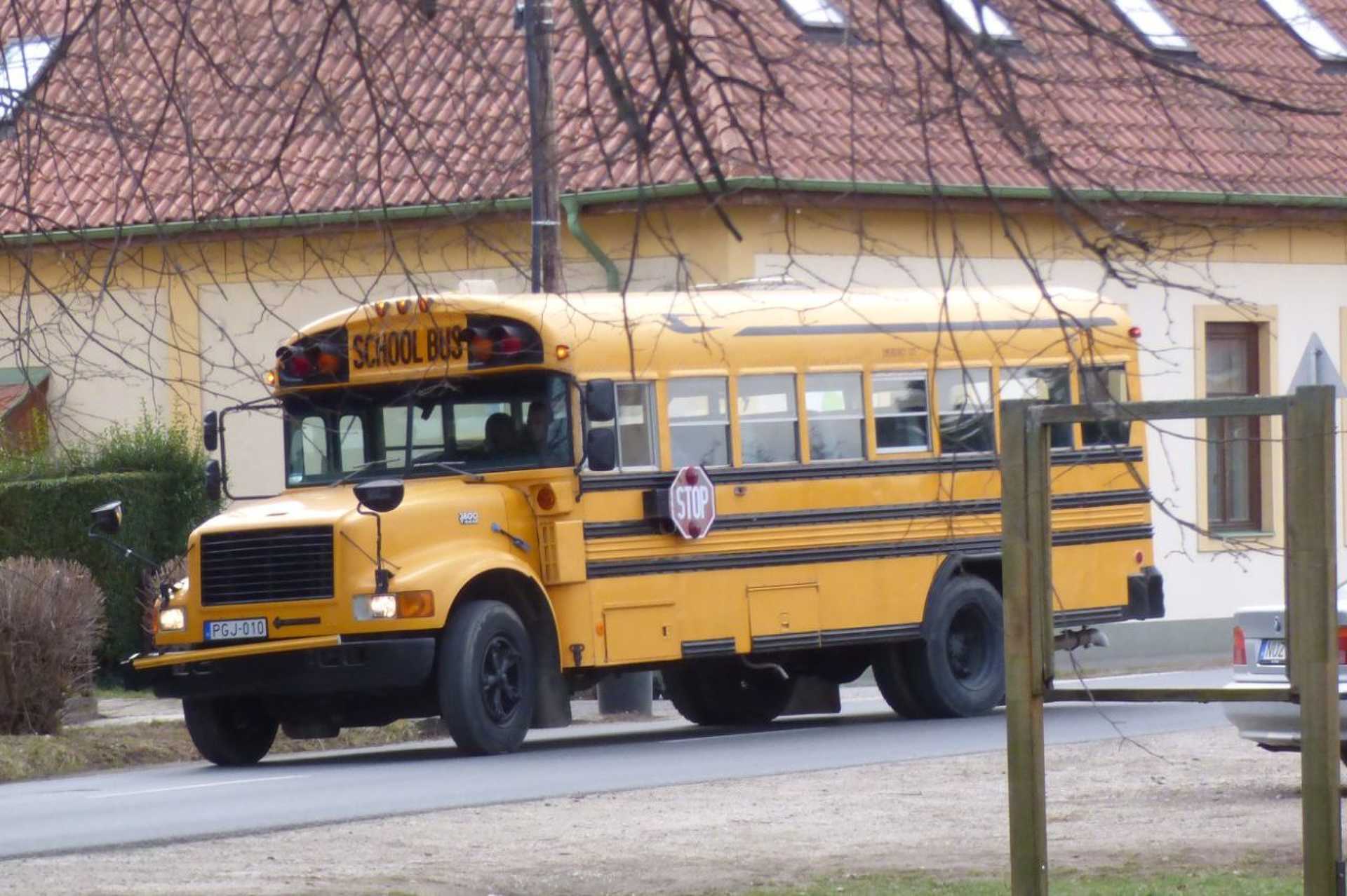 Kőszegen is van egy csőrös iskolabusz, tiszta Amerika