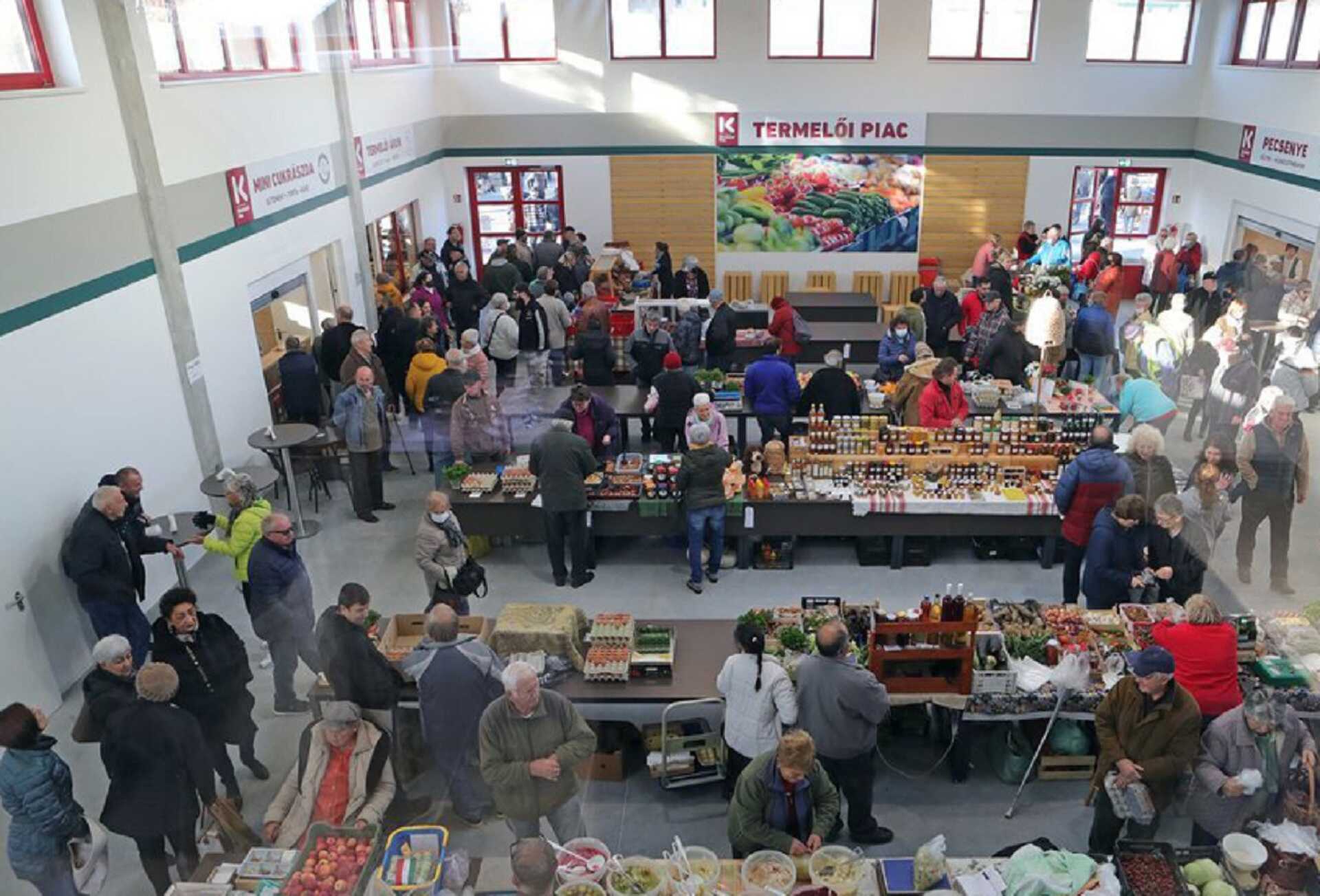 Félmilliárdból újult meg a körmendi piac