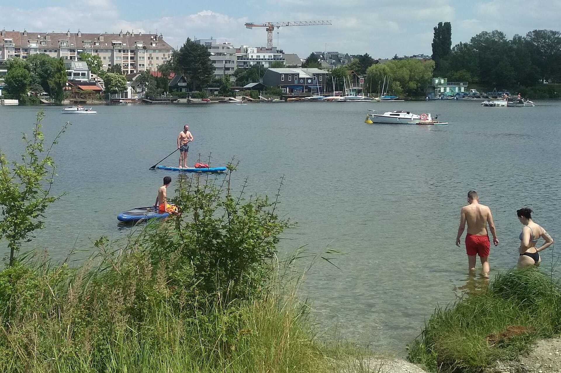 És mit csináltatok Bécsben? – Kimentünk az egyik dunai szabadstrandra