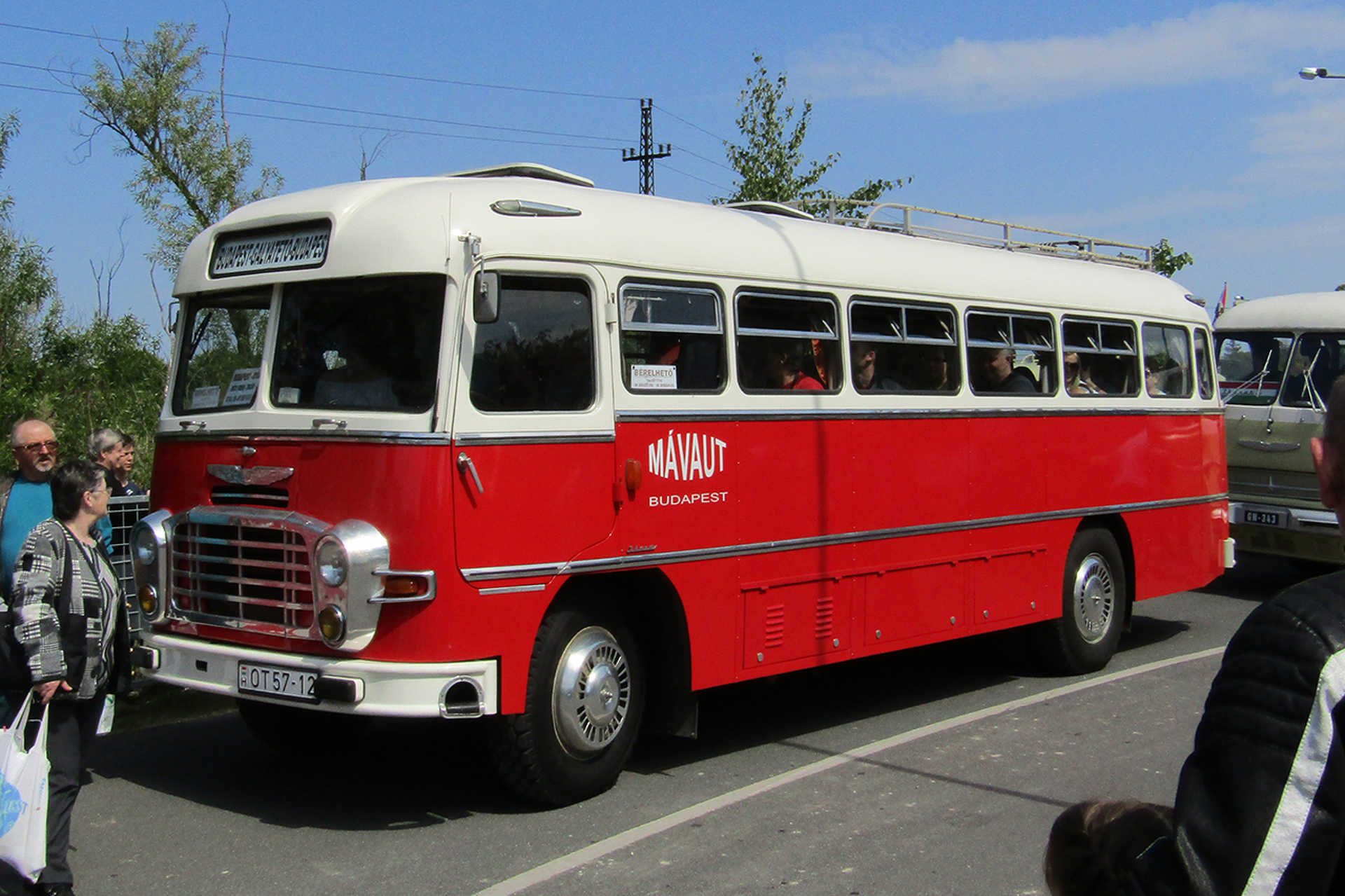 Szombathelyi busz is csuklott az első Ikarus találkozón