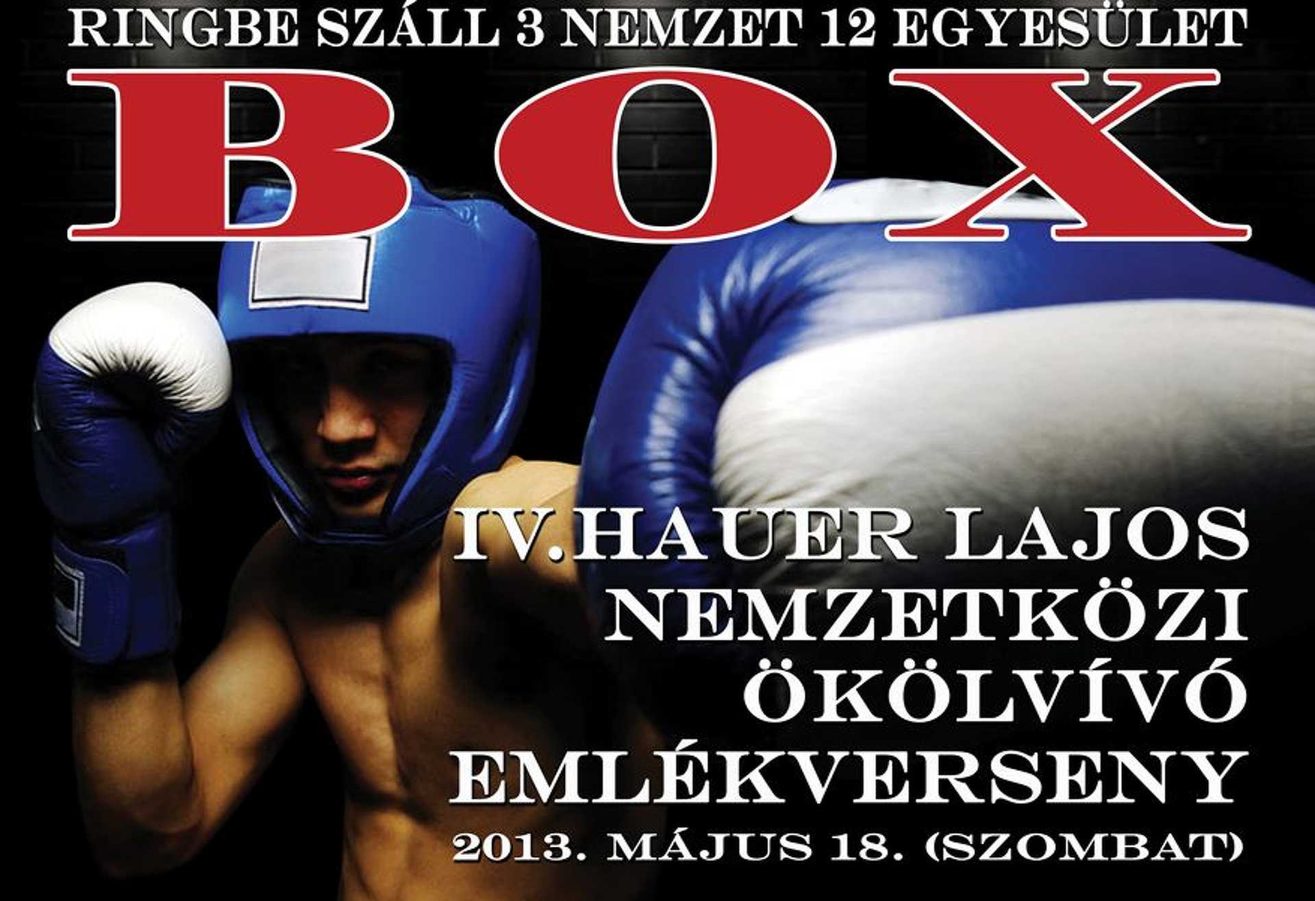 Hauer Lajosra emlékeznek a boxolók