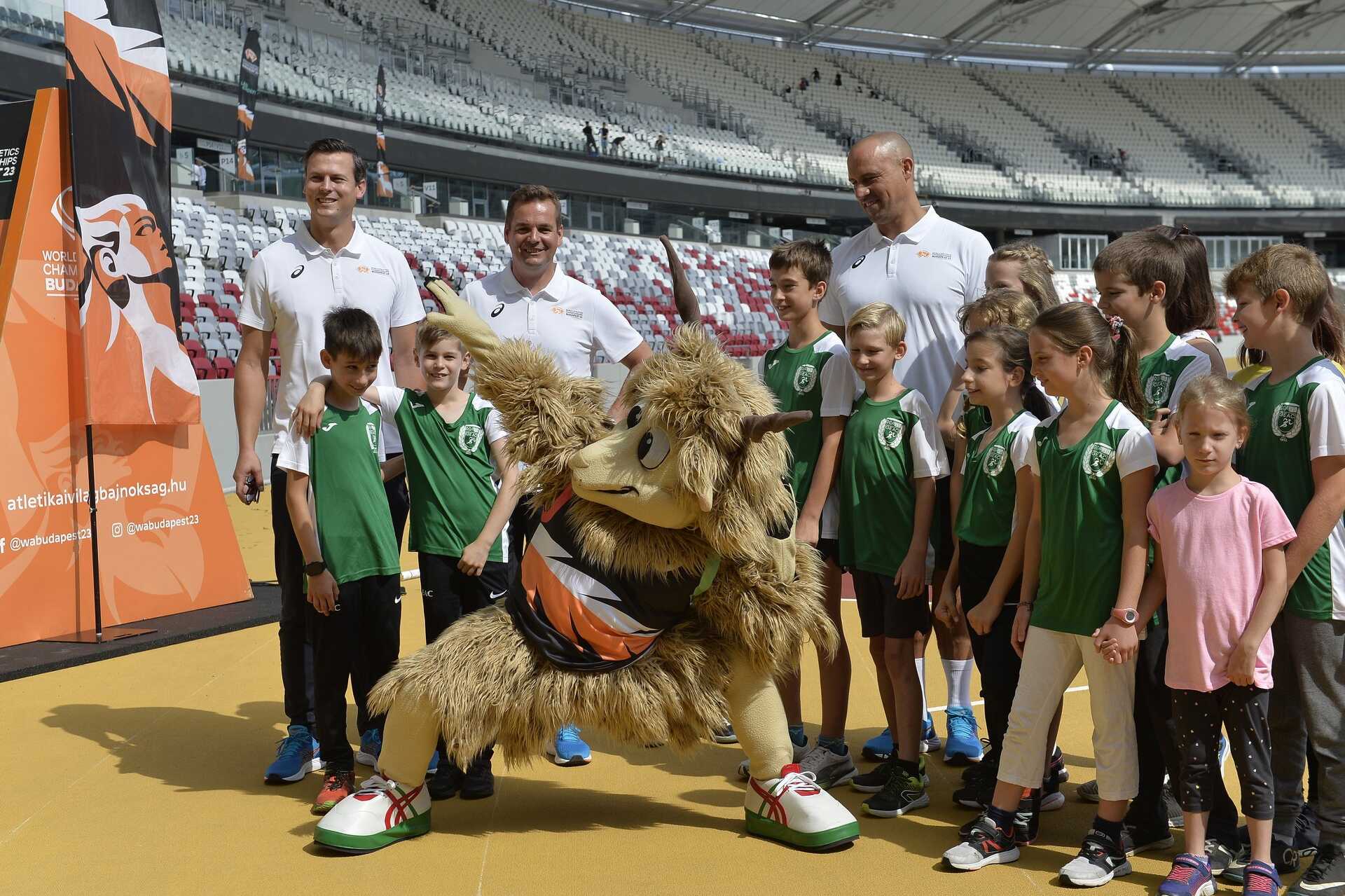 Bemutatkozott Youhuu, az atlétika vb kabalája