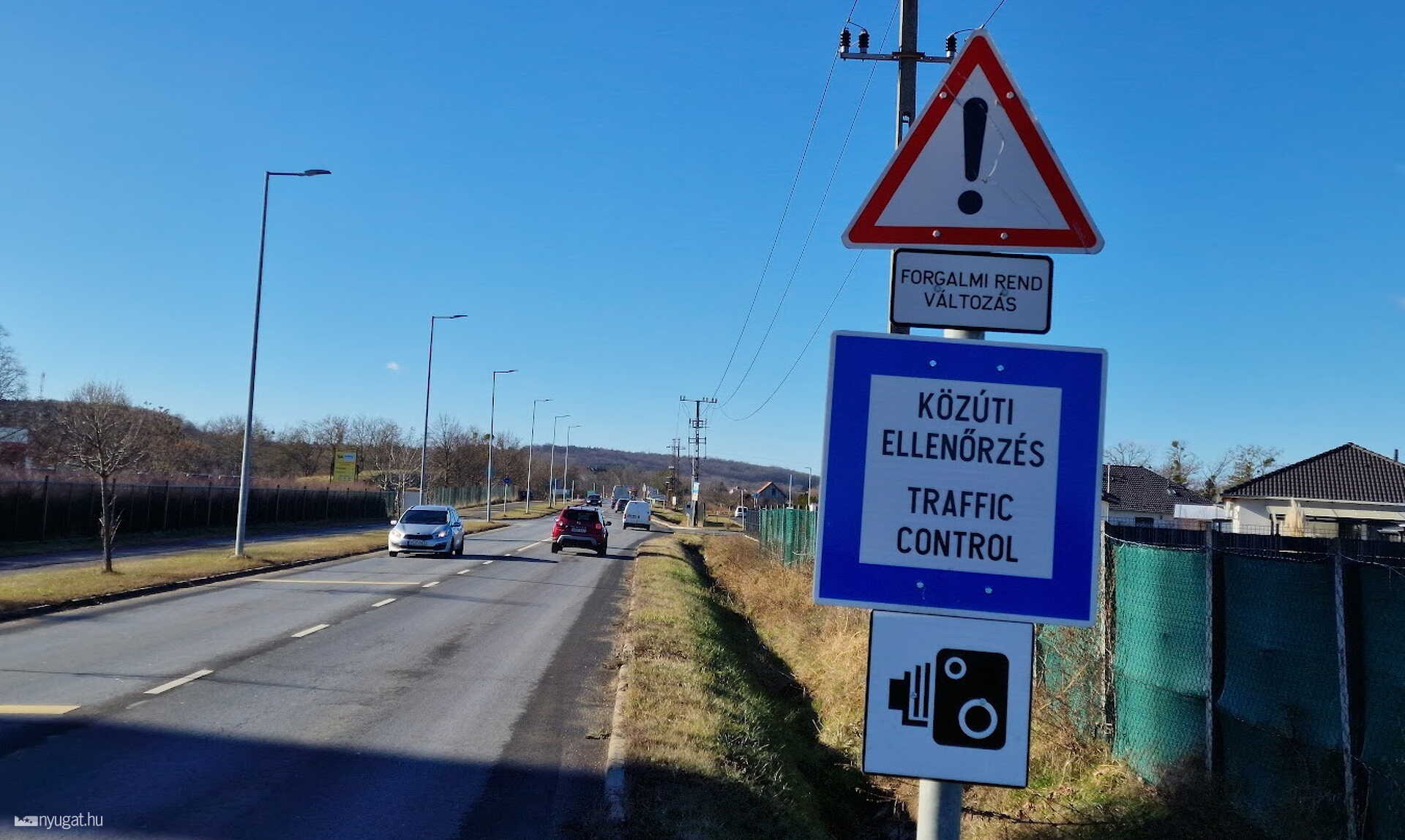 Kihelyezték a táblákat, már mérhet a traffipax az új TrafiBox-ból ...