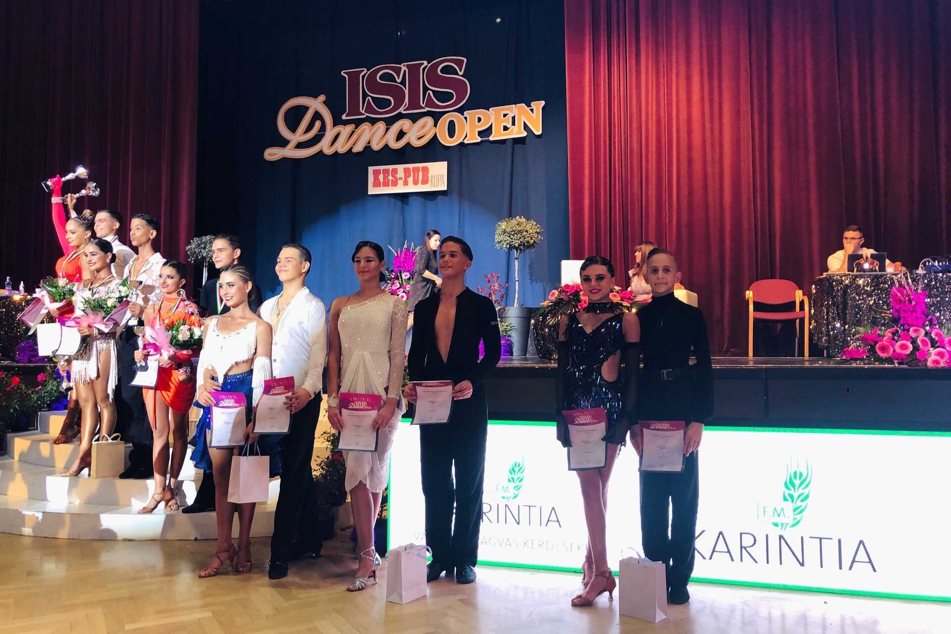 Egy tucat érmet bezsebeltek hétvégén a LORIGO táncosai