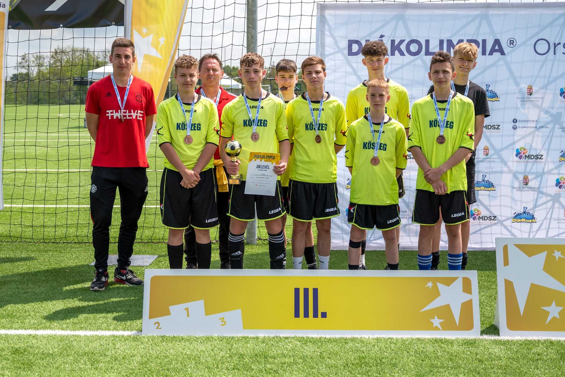 Szombathelyen tartották a Labdarúgás Diákolimpia országos döntőjét