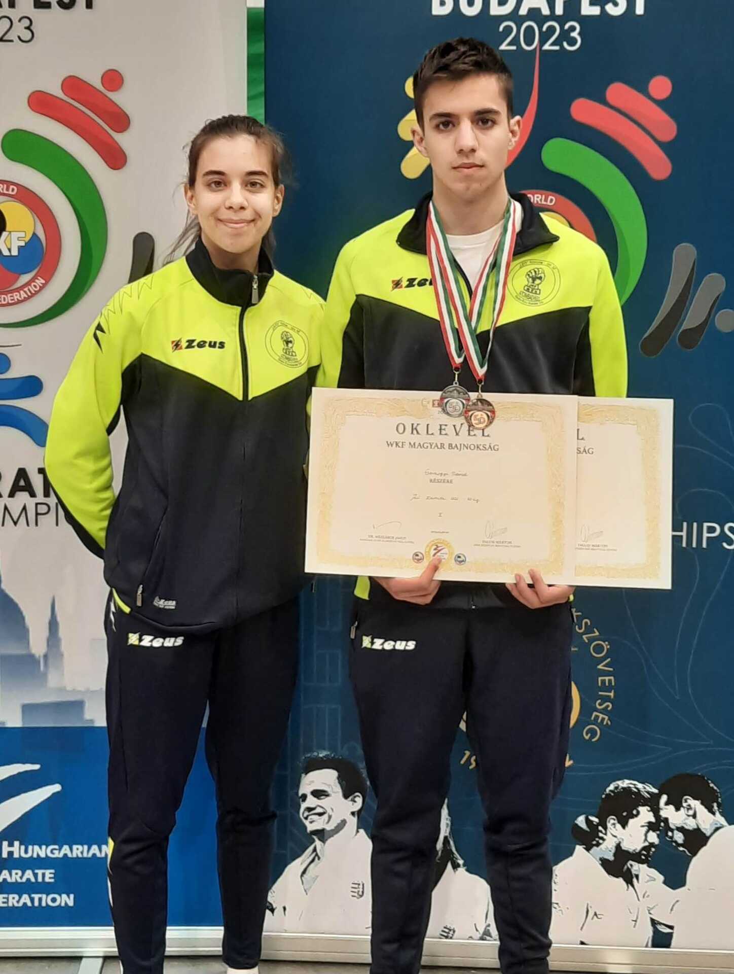 Temérdek éremmel tértek haza a szombathelyi karatésok