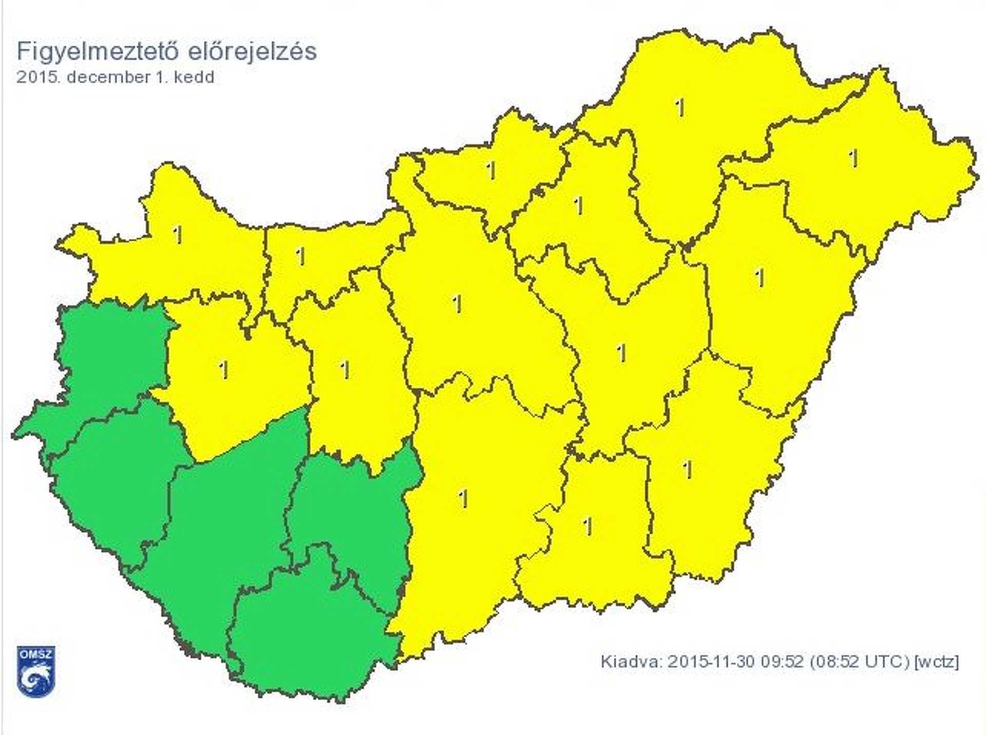 Kedden összekócolja a csajok haját a viharos szél