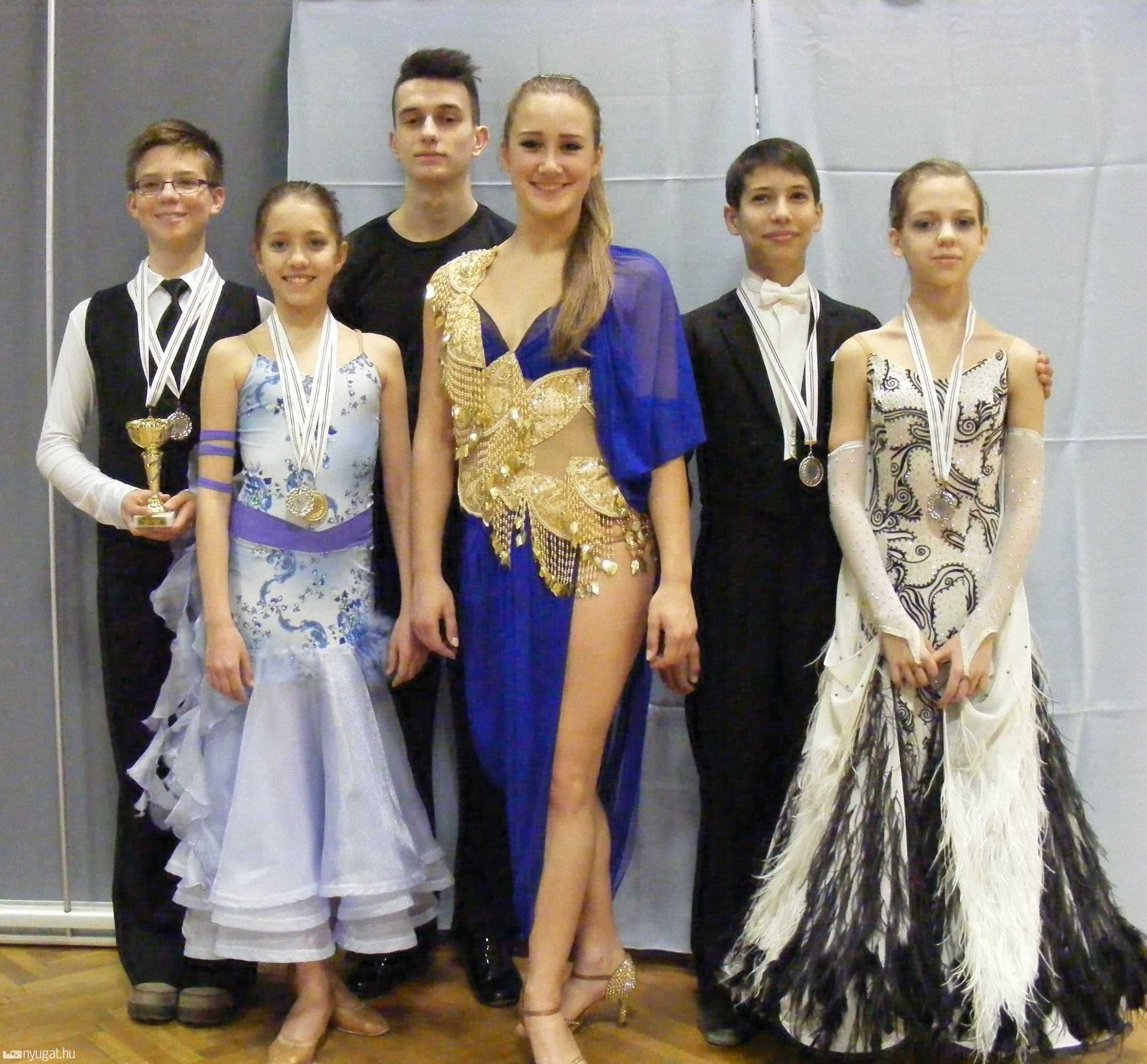 Kiválóan szerepelt a szombathelyi klub az országos táncbajnokságokon